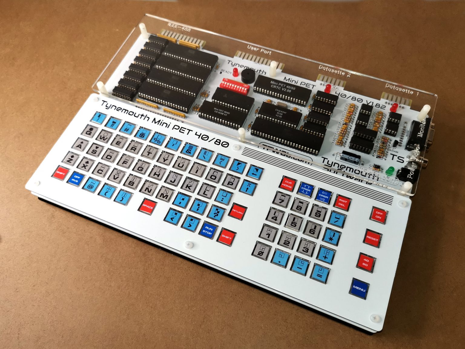 MiniPET 40/80 – Commodore PET Compatible Computer (BUILT KIT) – TFW8b.com