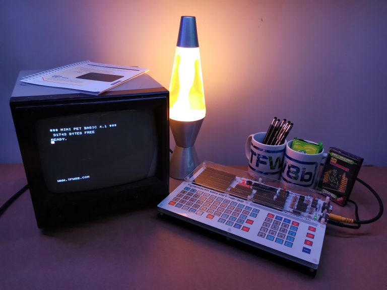 MiniPET 40/80 – Commodore PET Compatible Computer (BUILT KIT) – TFW8b.com