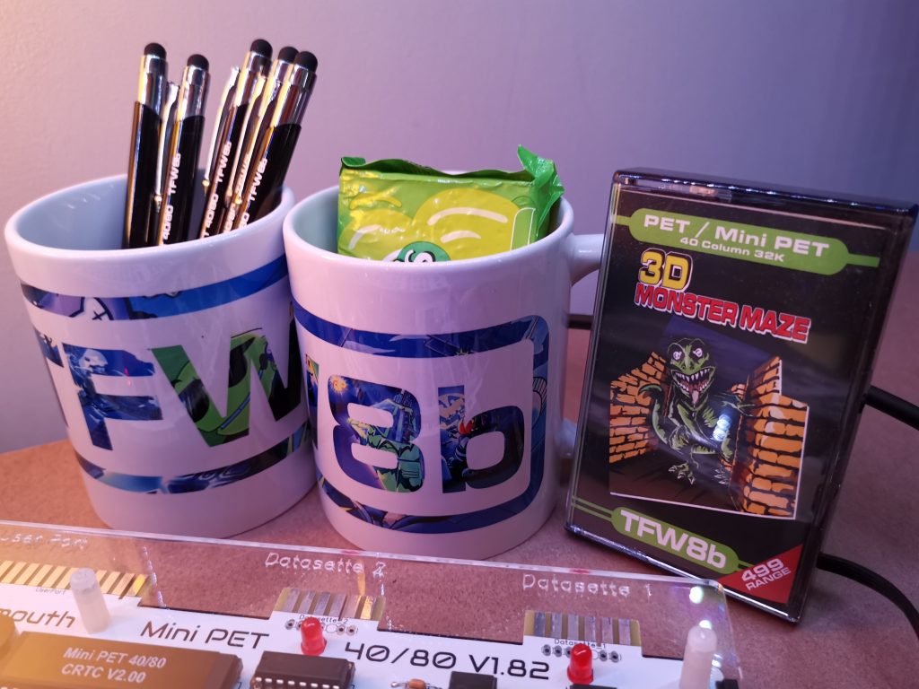 MiniPET 40/80 – Commodore PET Compatible Computer (BUILT KIT) – TFW8b.com