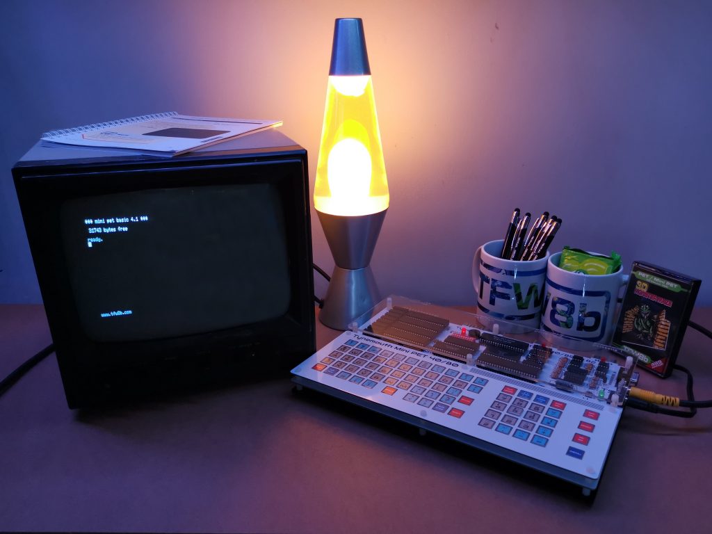 MiniPET 40/80 – Commodore PET Compatible Computer (BUILT KIT) – TFW8b.com