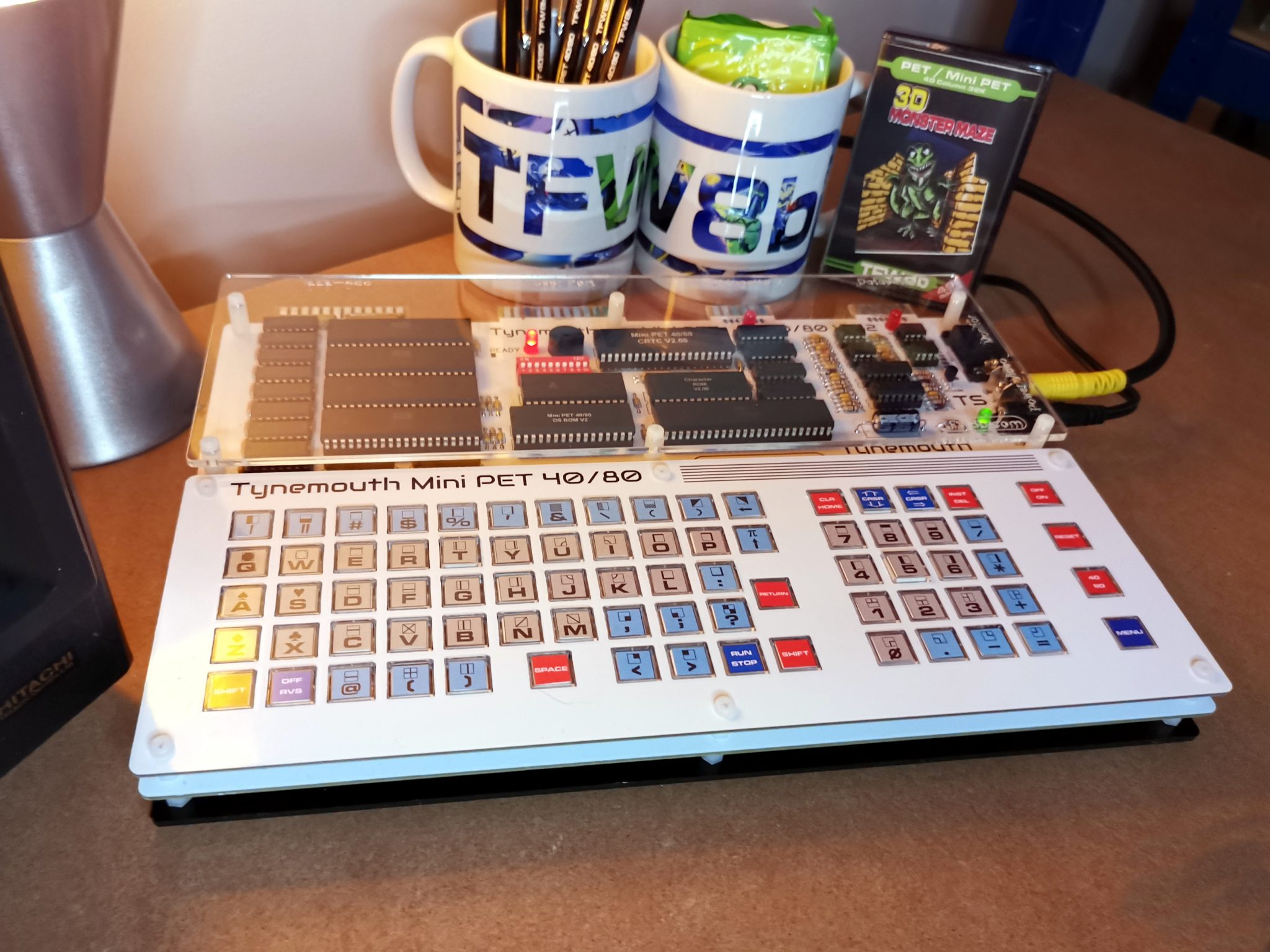 MiniPET 40/80 – Commodore PET Compatible Computer (BUILT KIT) – TFW8b.com