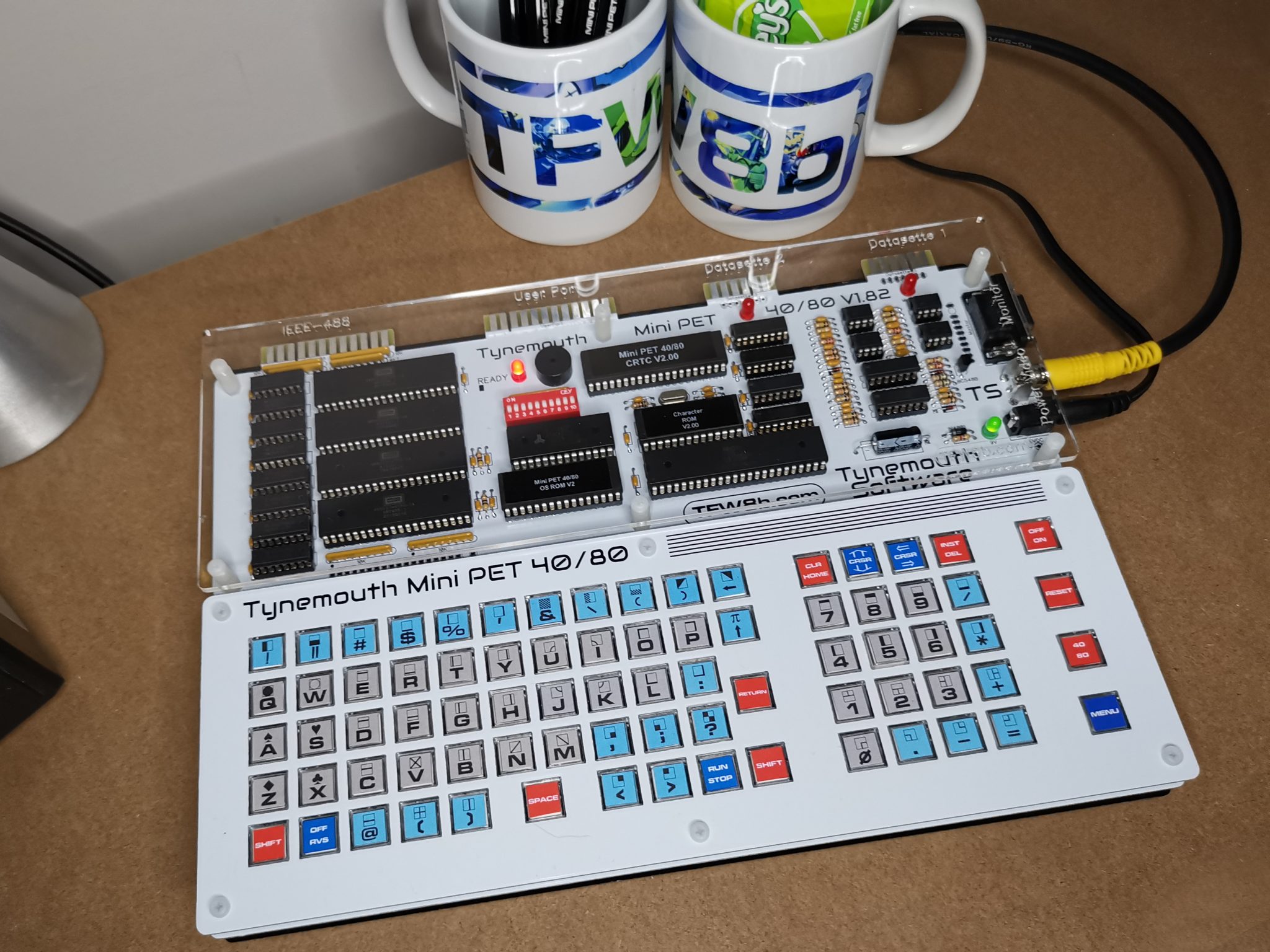 MiniPET 40/80 – Commodore PET Compatible Computer (BUILT KIT) – TFW8b.com