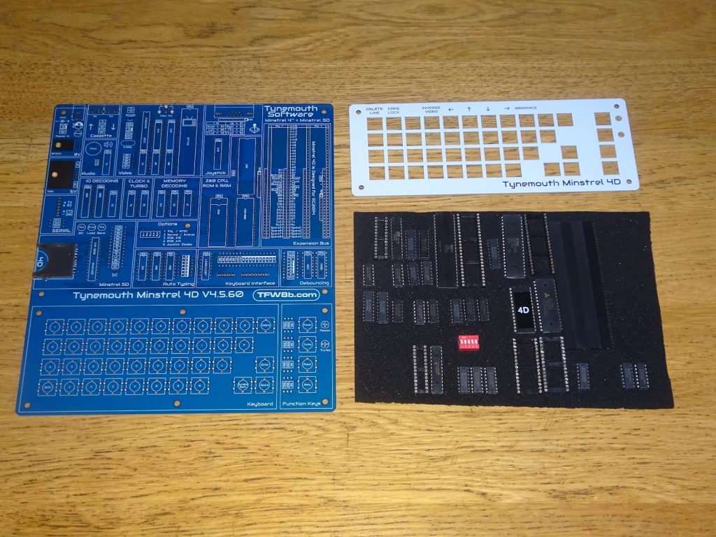 Minstrel 4D (Turbo) – Jupiter Ace compatible computer kit – TFW8b.com