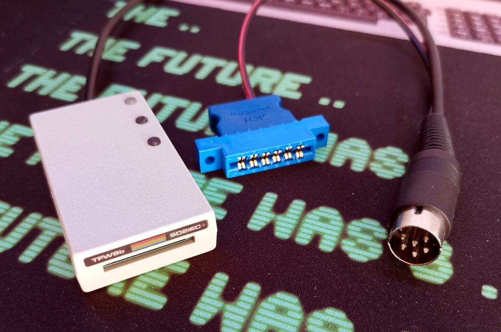 LIMITED EDITION Genuine recycled C64c plastic Cased SD2IEC+ – TFW8b.com