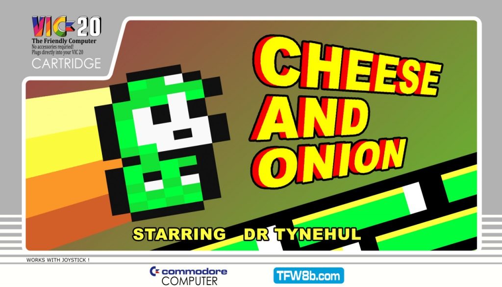 Cheese and Onion – VIC20 Cartridge – TFW8b.com