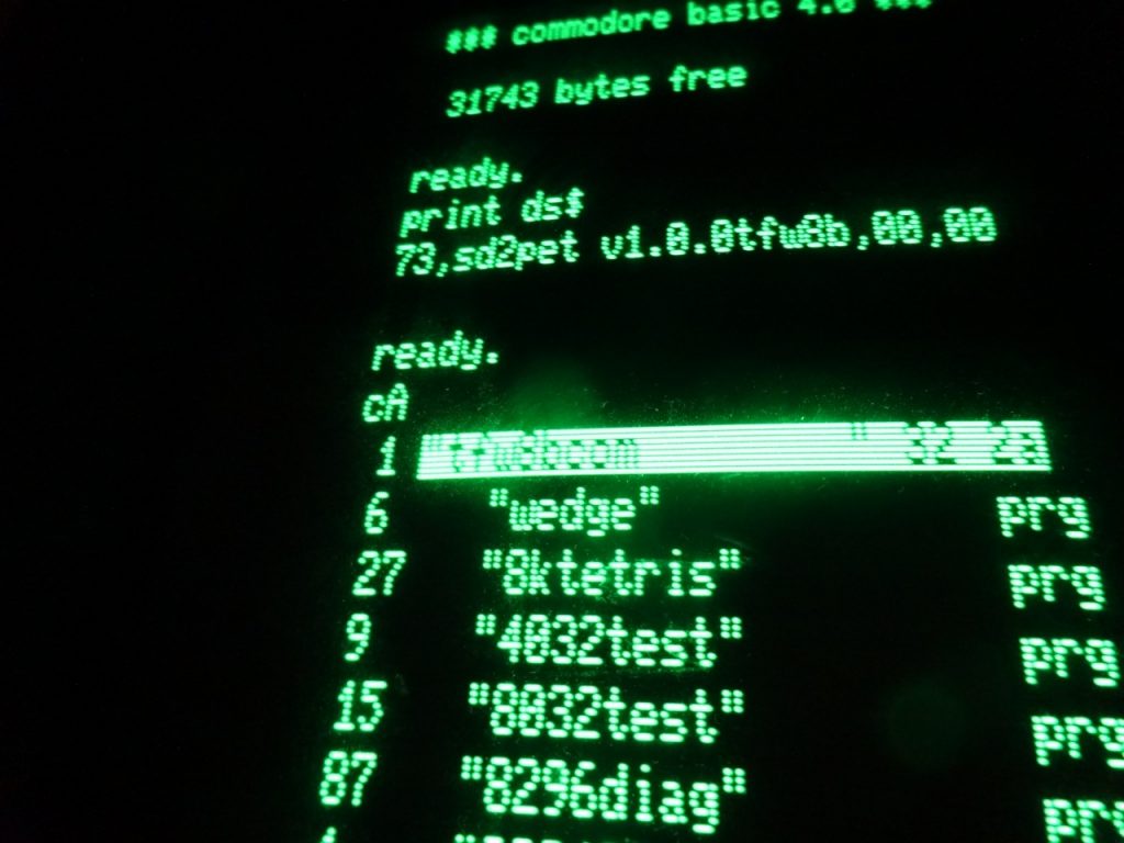 SD2PET – Commodore PET – TFW8b.com