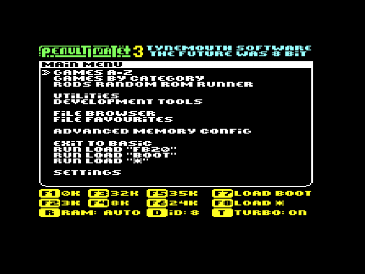 PenUltimate+2/3 Cartridge VIC20 3k 8k 16k 24k 32k 35k 72k RAM Pack ...