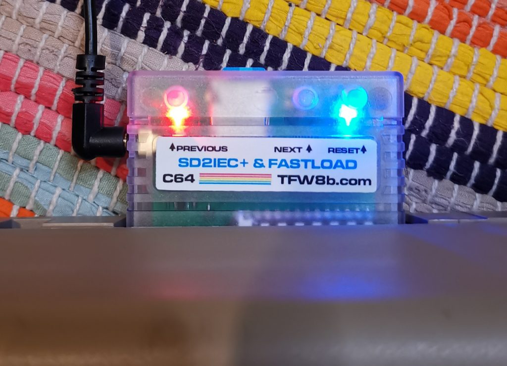 SD2IEC+ & Fastload Hybrid Cartridge – TFW8b.com